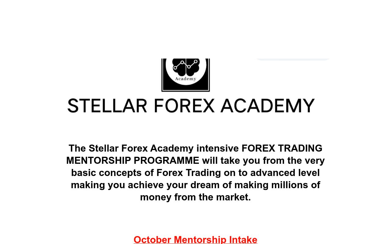 Stellar Forex Academy